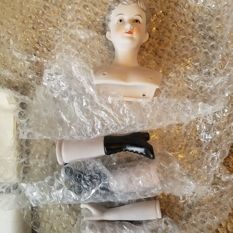 Shackman Empress Josephine Doll Kit Bisque 15 in Vintage Complete W ...