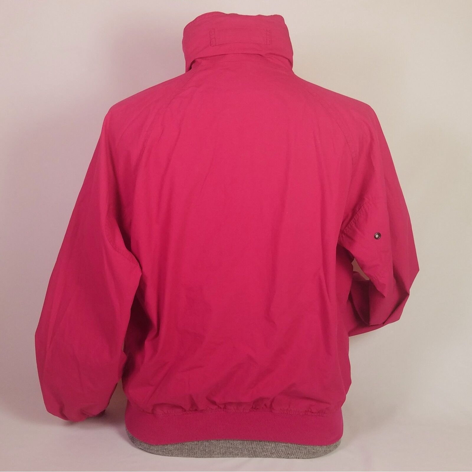 Nautica Jacket Red Vintage 90s Mens Large Harrington Windbreaker - Etsy