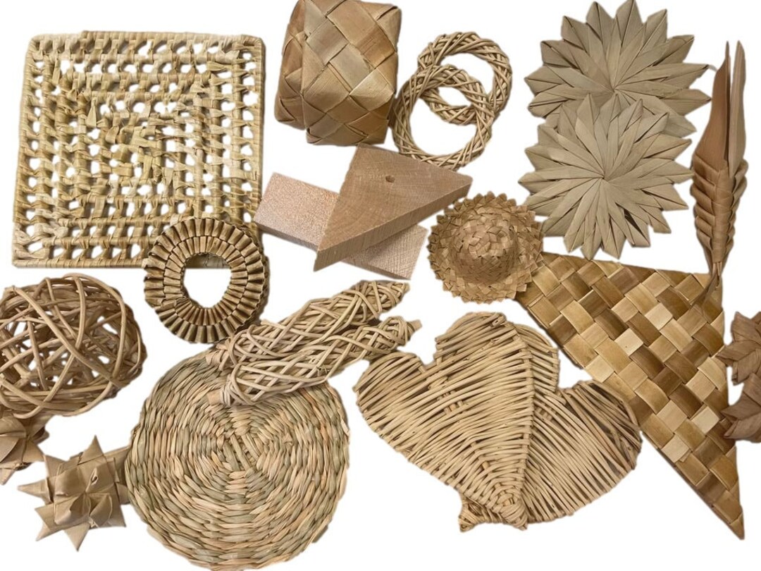 Piggy Lover Playbox - Guinea Pigs and Bunny Play Toys! All Natural Palm ...