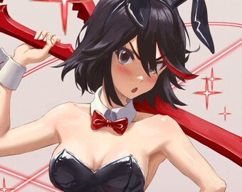 Ryuko Matoi Painted Jack O Pose 1/6 Scale Figure Kill La Kill Fan Art Collectible - Etsy