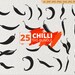 Chilli SVG, Chilli Bundle SVG, Chilli Silhouette, Chilli Clipart ...