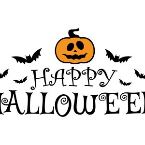 Happy Halloween SVG Halloween SVG Bundle Silhouette - Etsy