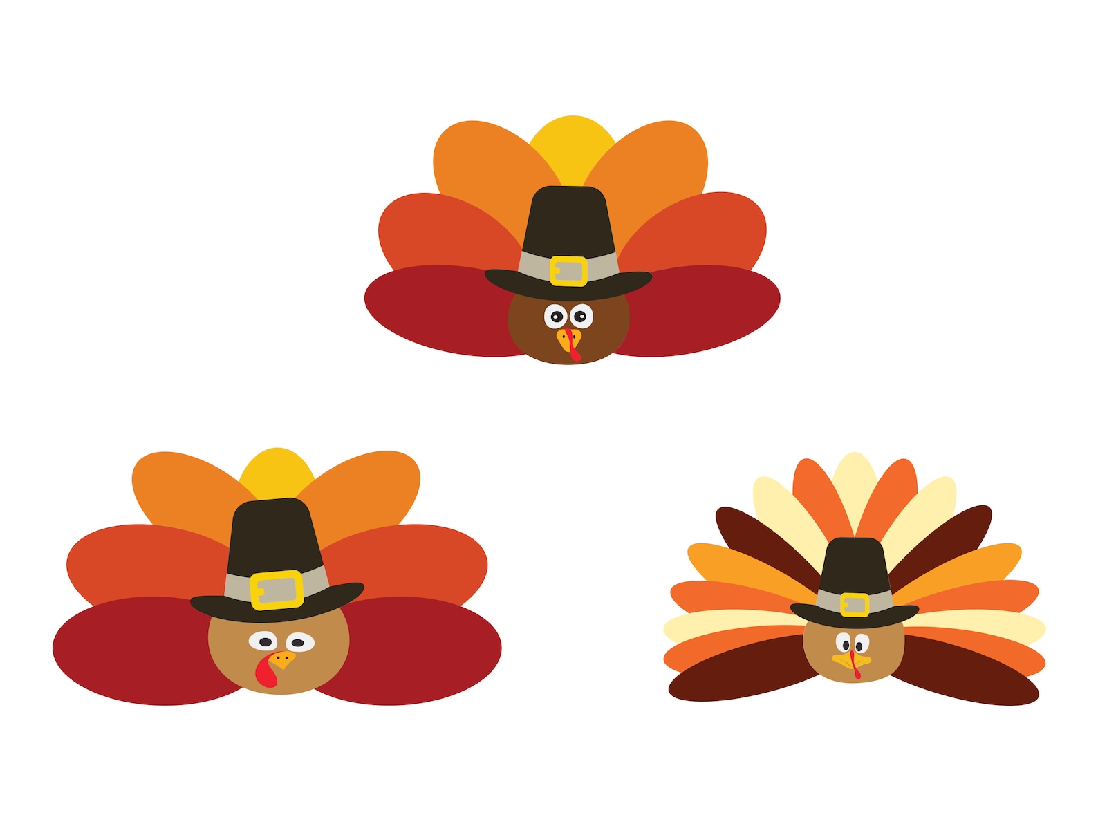 Thanksgiving Turkey SVG Thanksgiving Turkey Bundle SVG - Etsy