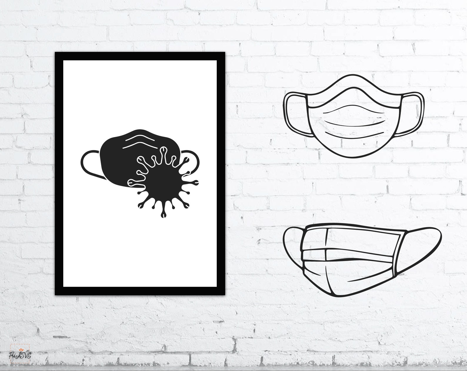 Mask SVG Mask Bundle SVG Mask Silhouette Mask Clipart - Etsy