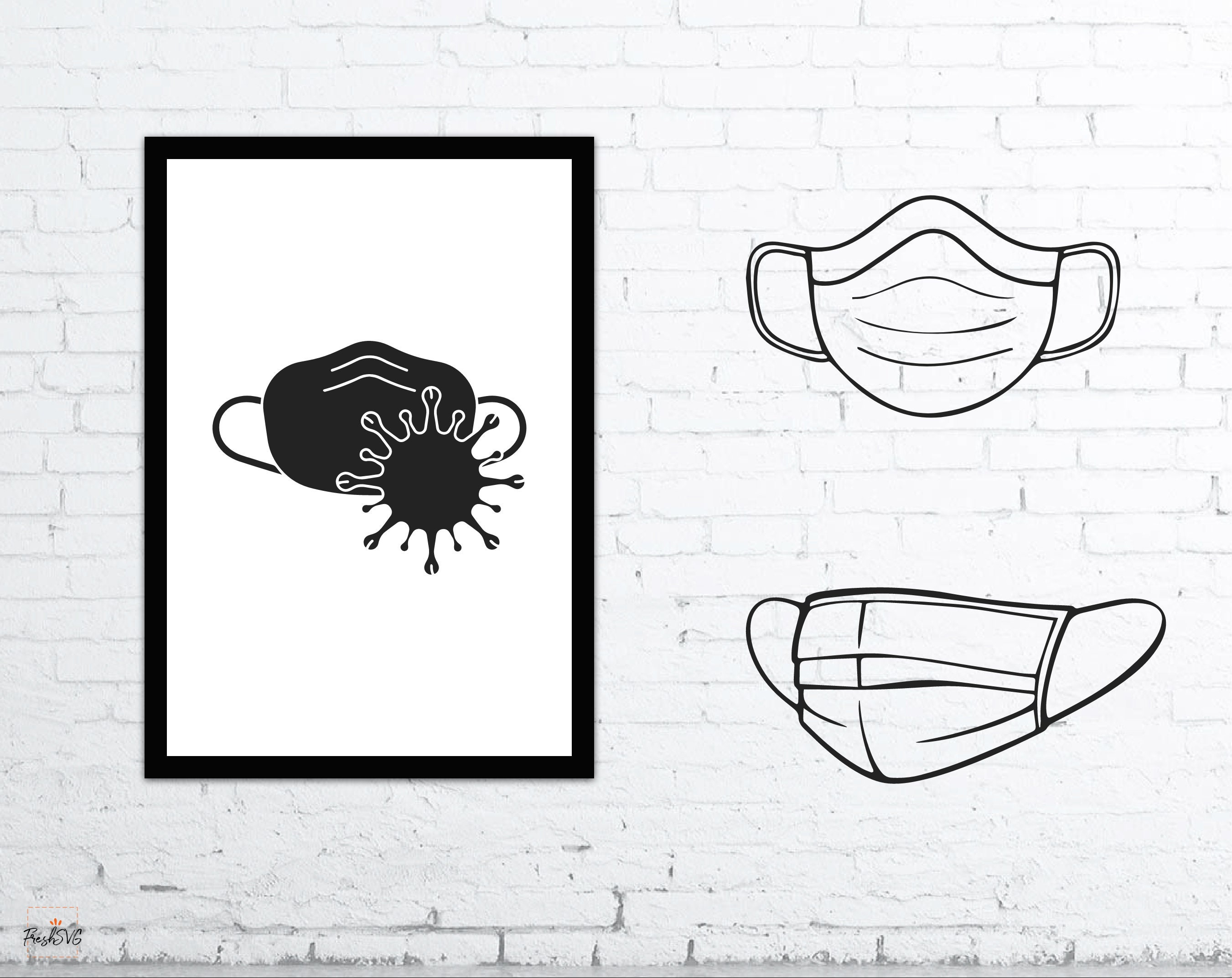 Mask SVG Mask Bundle SVG Mask Silhouette Mask Clipart - Etsy