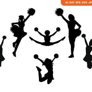 Cheer Svg Bundle, Cheerleading Svg, Gymnastic Svg, Cheer Cut File for ...