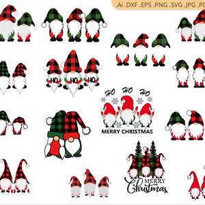Christmas Gnomes SVG, Merry Christmas Svg, Christmas SVG Bundle, Gnomes ...
