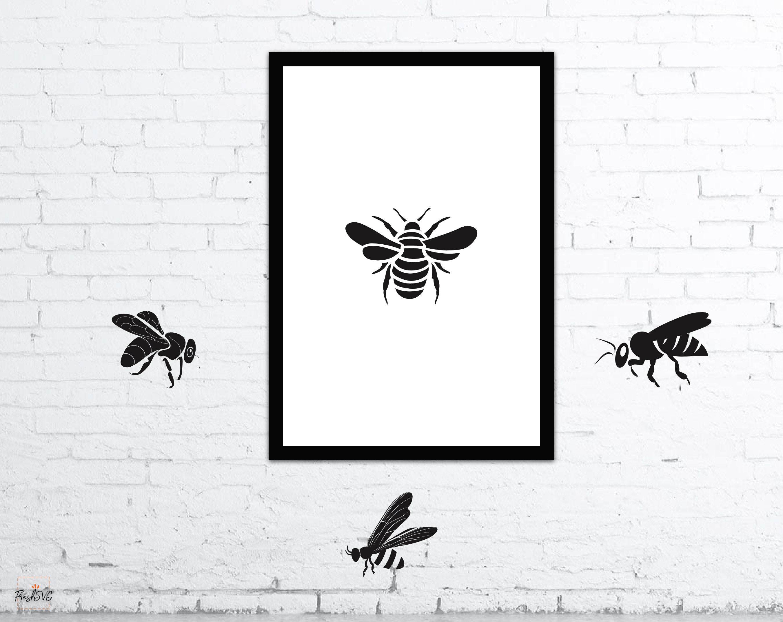 Bumble Bee SVG Bumble Bee Bundle SVG Bumble Bee Silhouette - Etsy