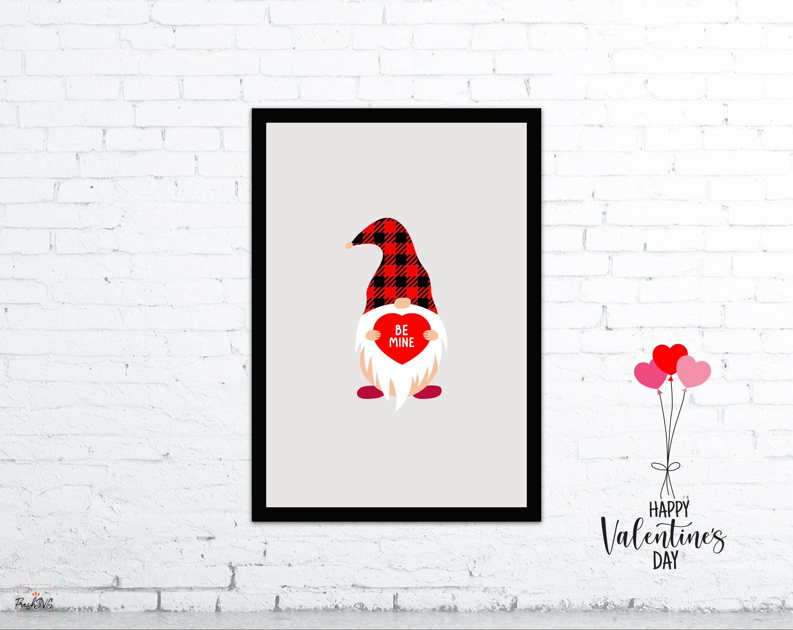 Valentine Gnome SVG Valentine Day Svg Bundle Valentine Gnome | Etsy