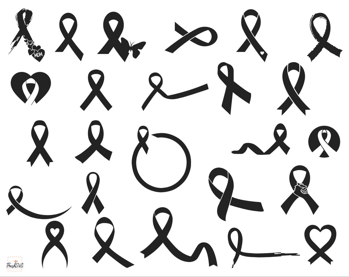 Ribbon SVG Ribbon Bundle SVG Ribbon Silhouette Ribbon | Etsy