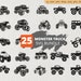 Monster Truck, Monster Truck SVG Bundle, Monster Truck SVG, Monster ...