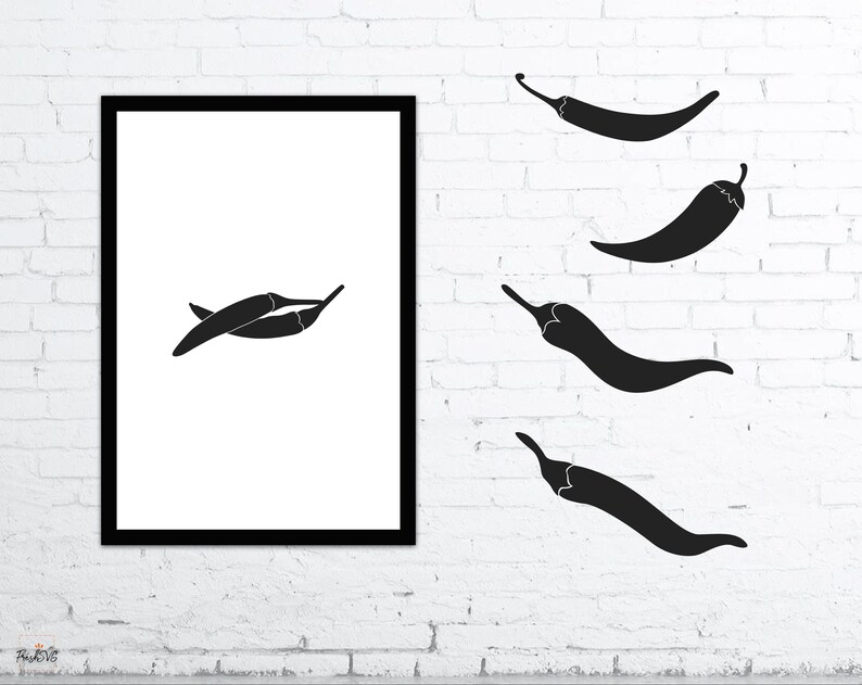 Chilli SVG Chilli Bundle SVG Chilli Silhouette Chilli - Etsy