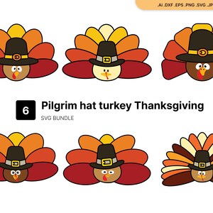 Thanksgiving Turkey SVG, Thanksgiving Turkey Bundle SVG, Thanksgiving ...