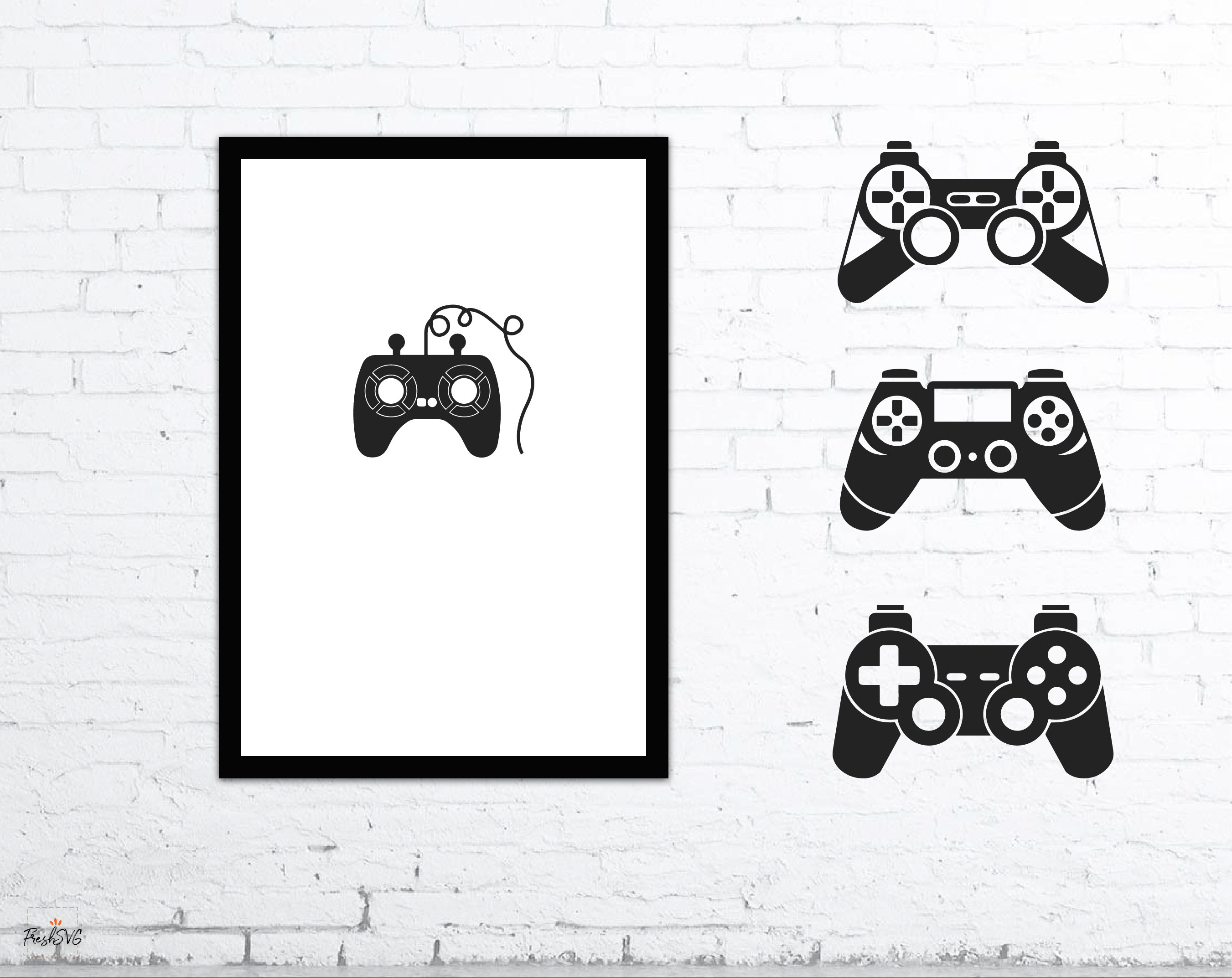 Game Controller SVG, Game Controller Bundle SVG, Game Controller ...