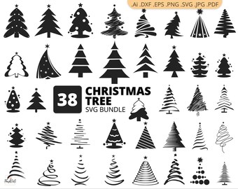 Printable Pine Tree Template-pdf Download-tree Cutout-christmas Tree ...