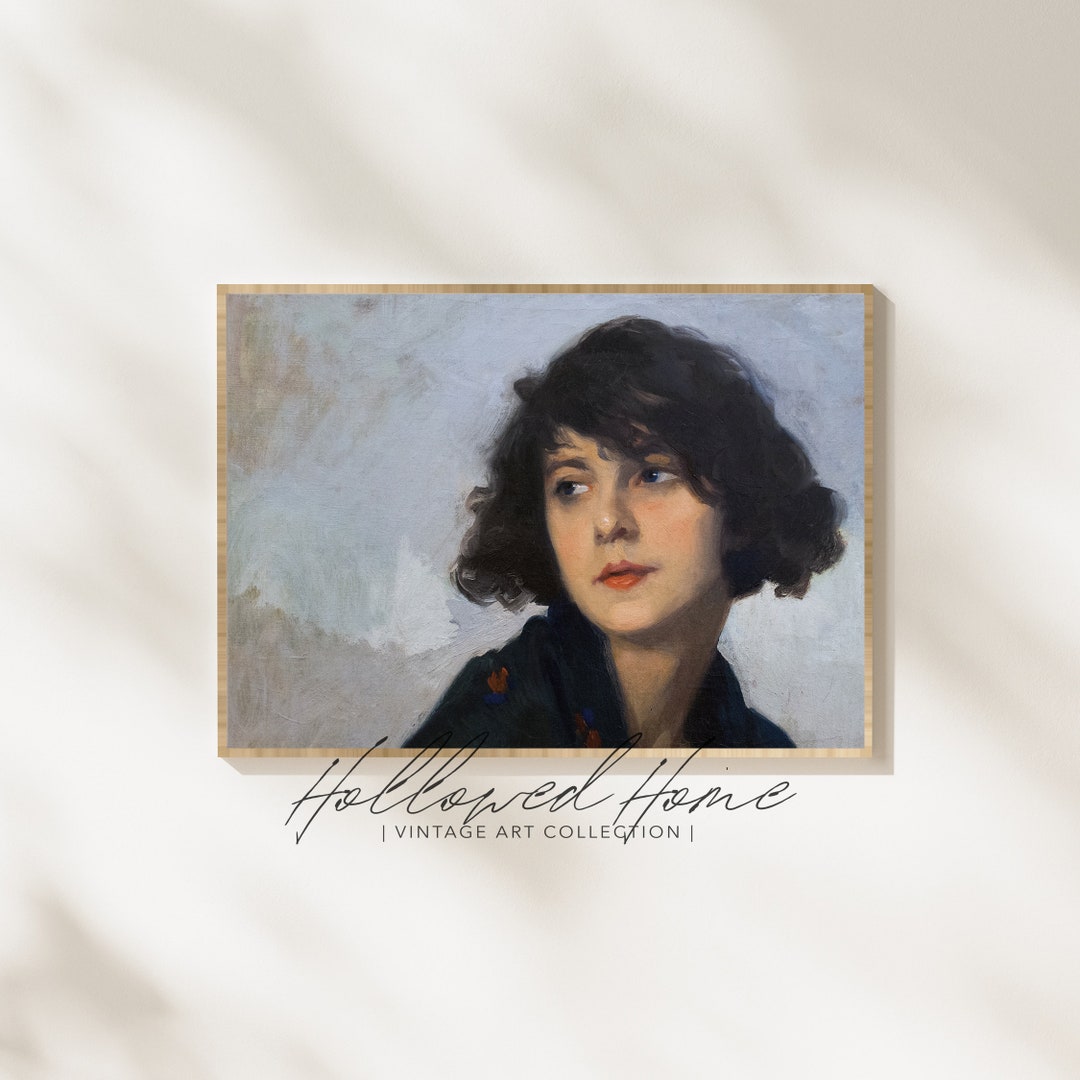 Eleanor / Vintage Portrait Art / Digital Art Download / Instant Art ...