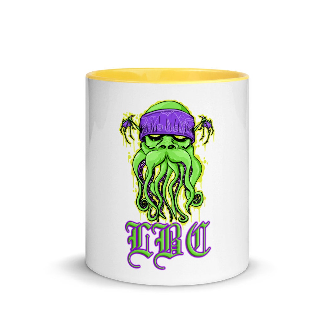 Cholo Cthulhu Graffiti Long Beach LBC Mug With Color Inside - Etsy