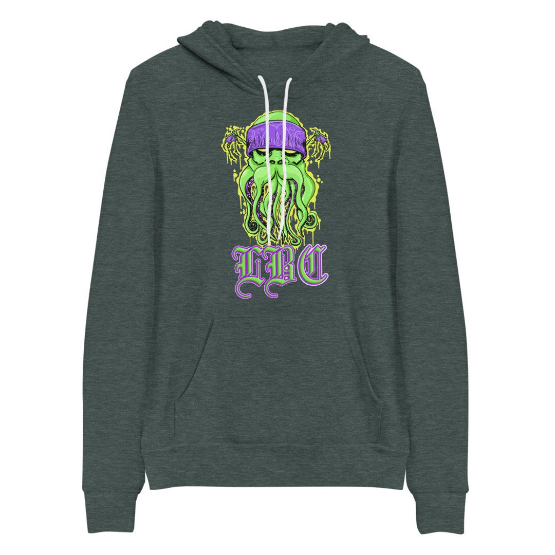 Cholo Cthulhu Graffiti Long Beach LBC Hoodie - Etsy