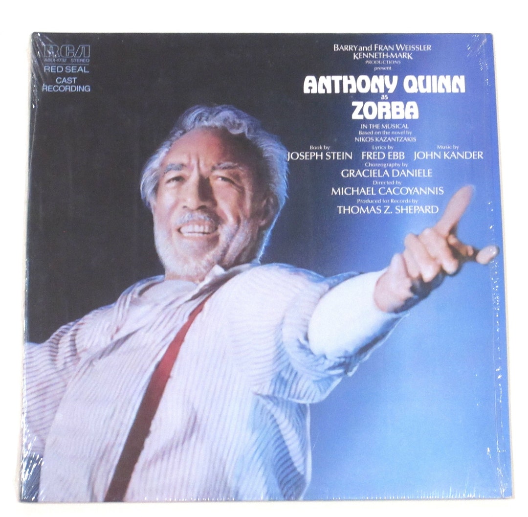 Zorba the Greek Vinyl Choice of 1960s Anthony Quinn Movie, Herschel ...