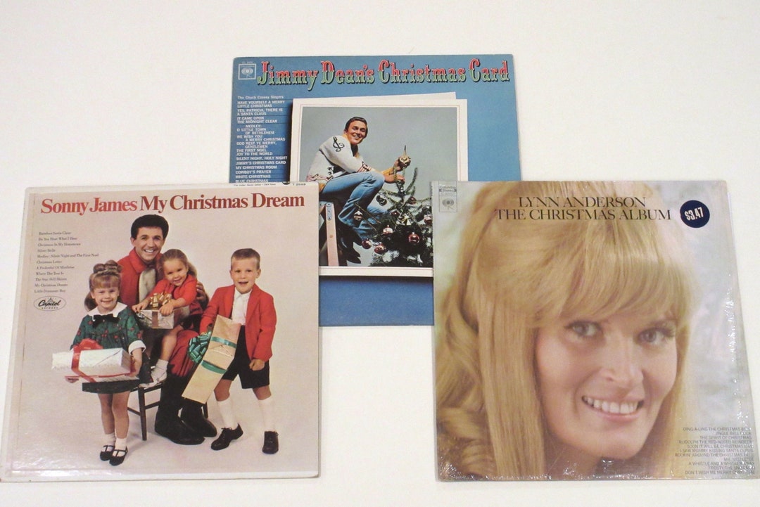 Christmas Country Vinyl Bundle 1960s Singers Sonny James My Christmas ...