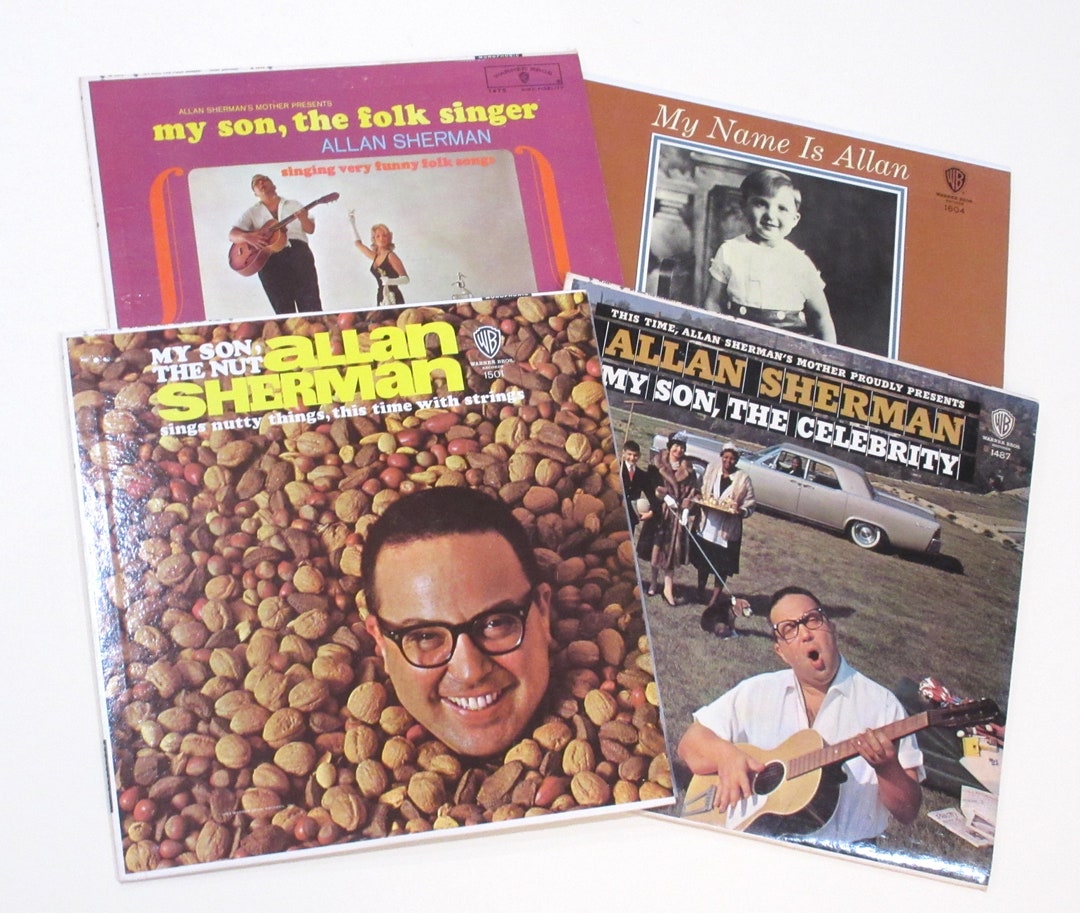 Allan Sherman vinyle Hello Muddah Hello Fadduh Humour des années 60 ...