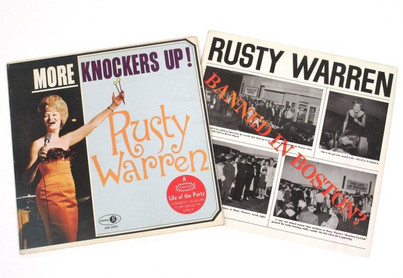 Rusty Warren vinyl adult LPs Banned in Boston and More | Etsy