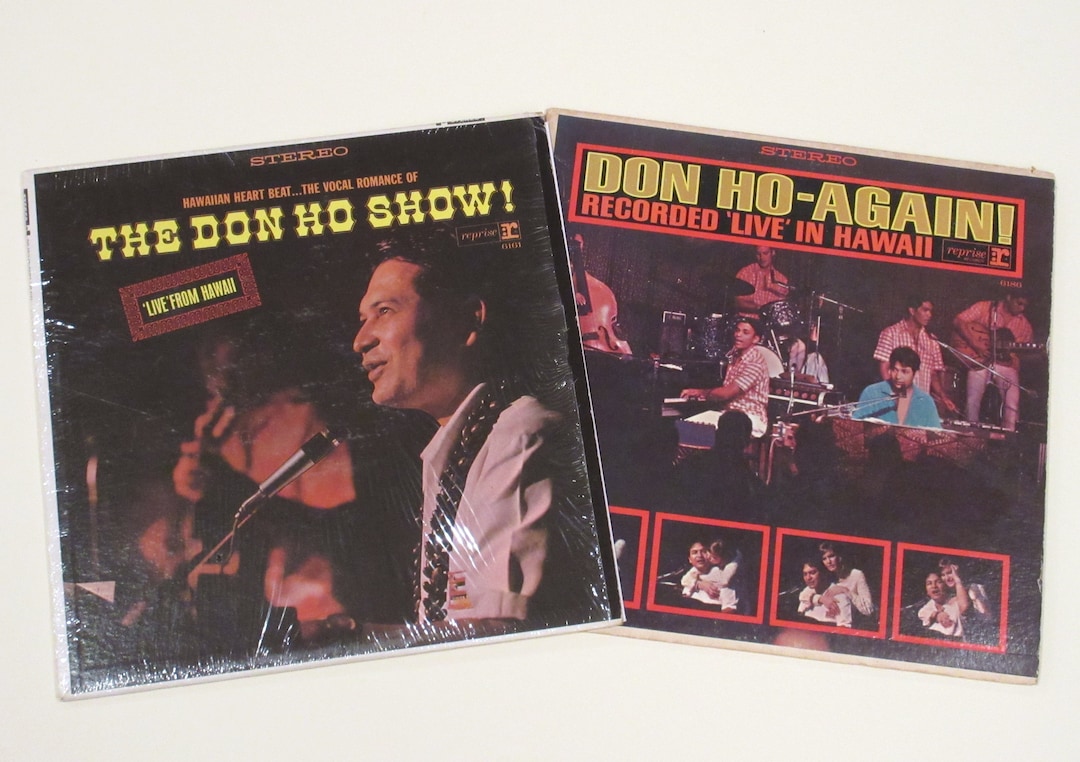 Don Ho Vinyl Hawaii Music 1960s Live Nightclub Shows or NBC TV Specials ...