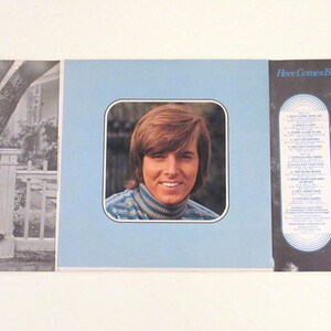 Bobby Sherman Vinyl Trifold Covers Greatest Hits Album or Here Comes ...
