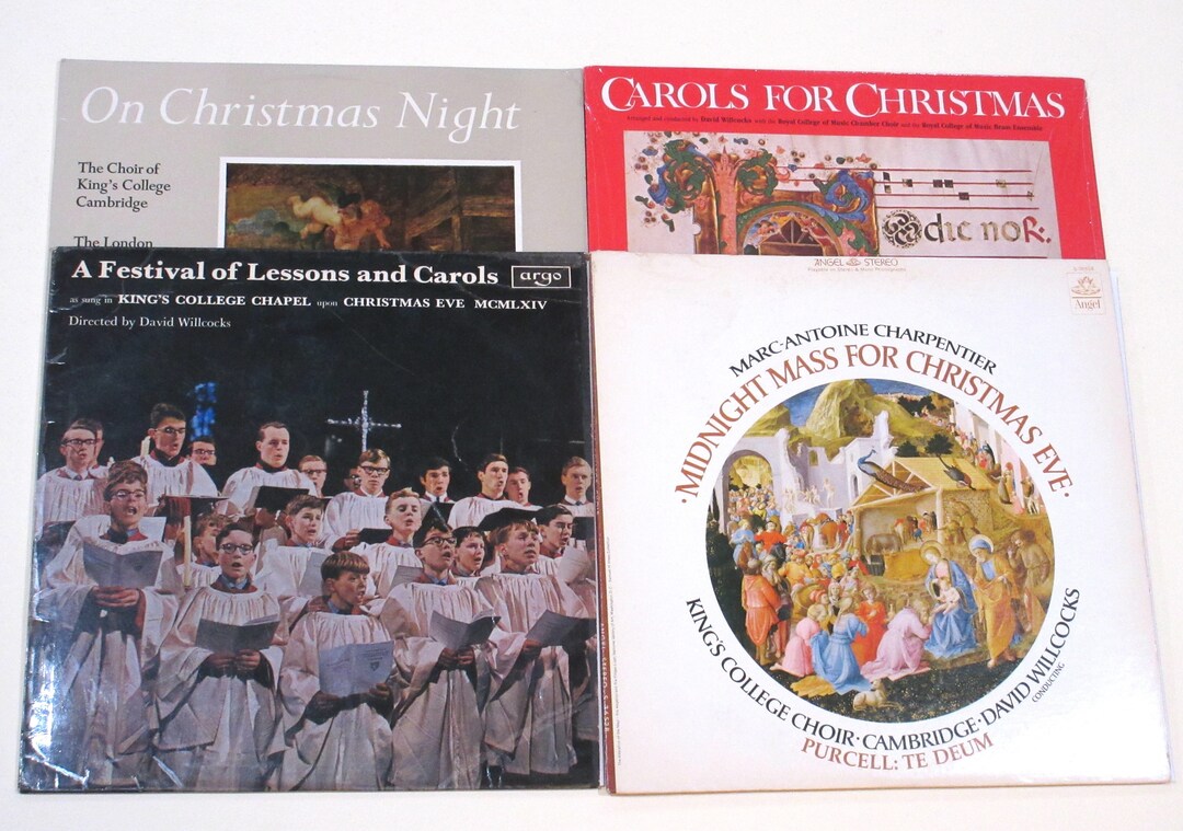 King's College Christmas Vinyl David Willcocks Choir Choice of on Christmas Night, Festival of ...