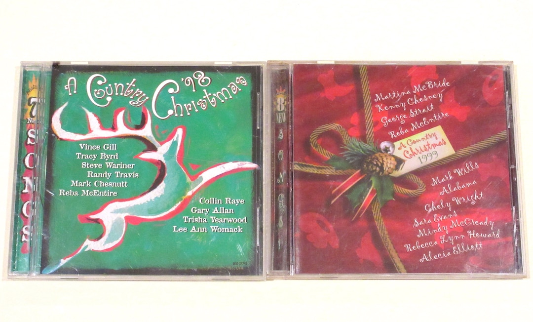 CD Christmas 1990s Country Pair A Country Christmas 1998 1999 Reba ...