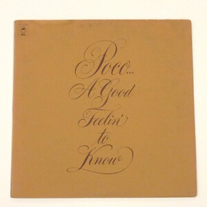 Poco Vinyl Best Of, Good Feelin to Know, Seven, Live, or Poco, Choice ...
