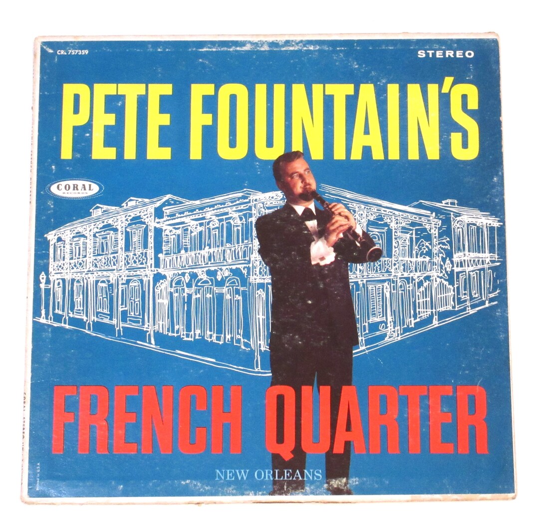 Pete Fountain Vinyl Jazz Clarinet Stereo Choice of Albums New Orleans ...