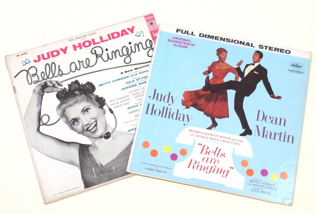 Bells Are Ringing Vinyl Judy Holliday Broadway 1950s or Movie 1960 Dean ...