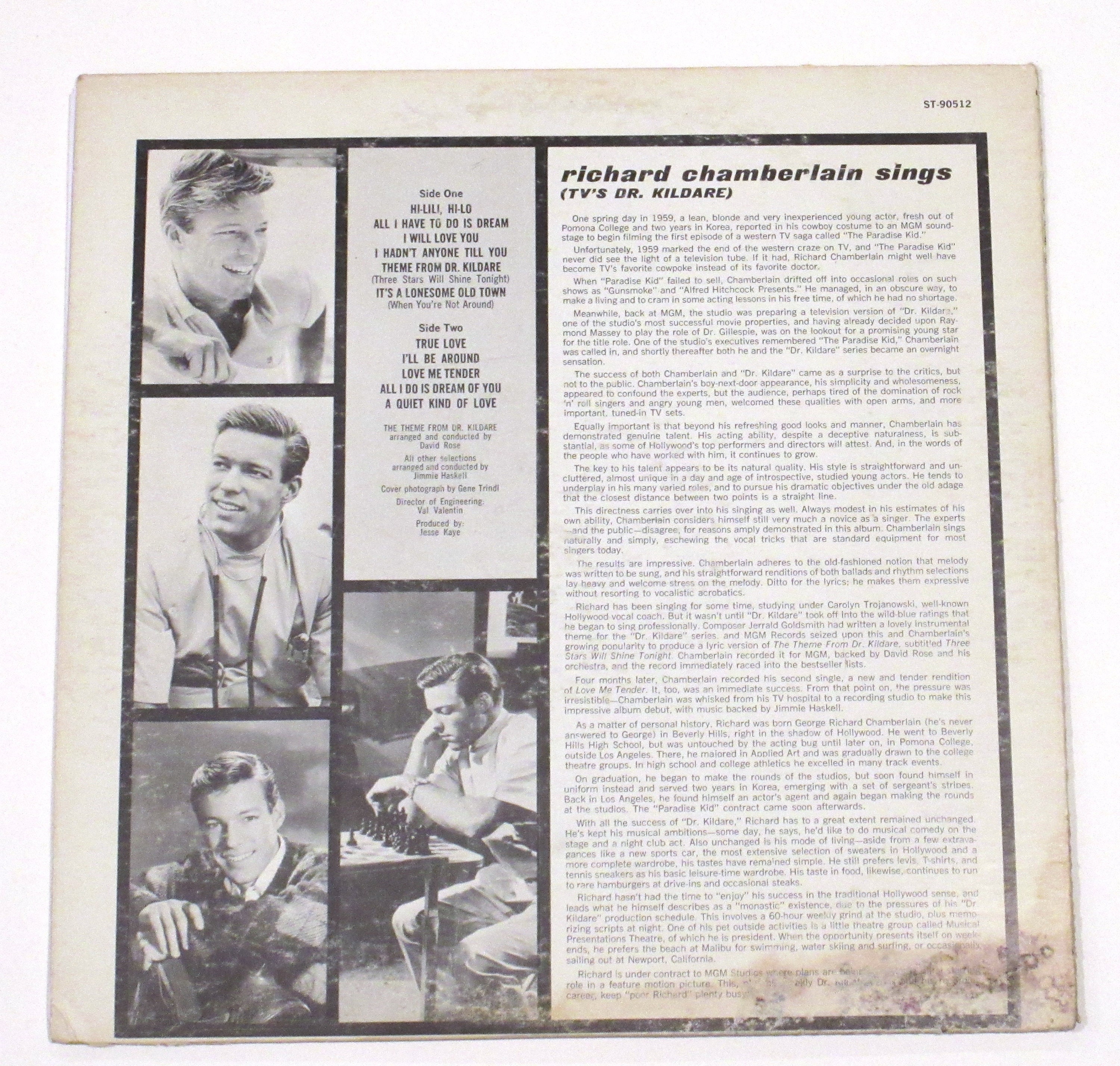 Richard Chamberlain Vinyl Joy in the Morning Second Solo Album - Etsy UK