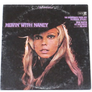 Nancy Sinatra Vinyl 1960s Choice Movin With Nancy TV Soundtrack, How ...