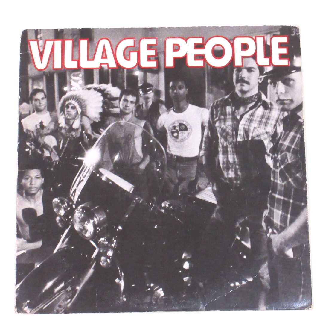 Village People Vinyl Macho Man Can't Stop the Music or Debut Album ...
