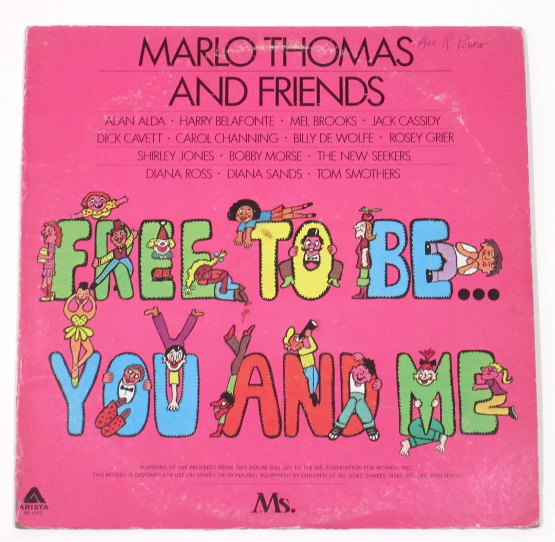 Free to Be Vinyl You and Me 1970s TV Special Soundtrack Has Booklet ...