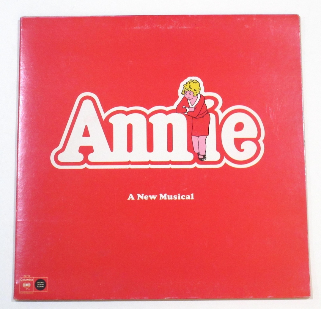 Annie Musical Broadway Vinyl 1977 Andrea Mcardle, Original Gatefold ...