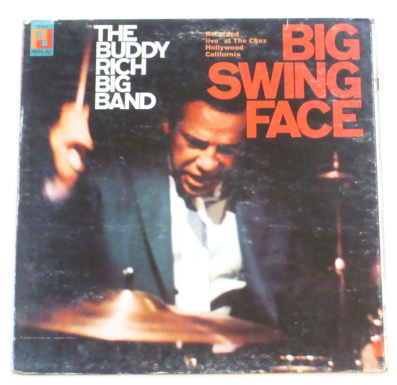 Buddy Rich Vinyl 1960s Albums Mercy Swing Face New One or Audiophile ...