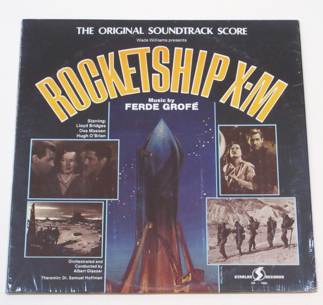 Rocketship XM Vinyl Theremin Ferde Grofe Sci Fi Space Music Soundtrack ...