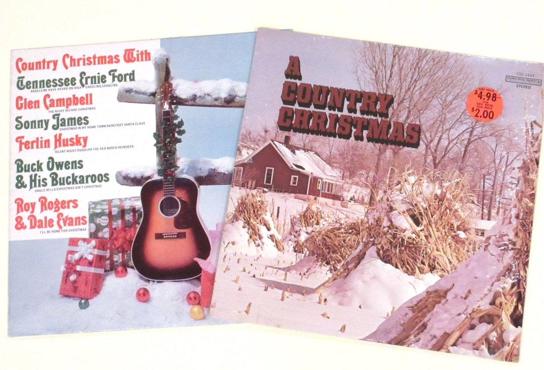 Country Christmas Vinyl 1960s Various Acts 3 Choices 2 Lps Each ...