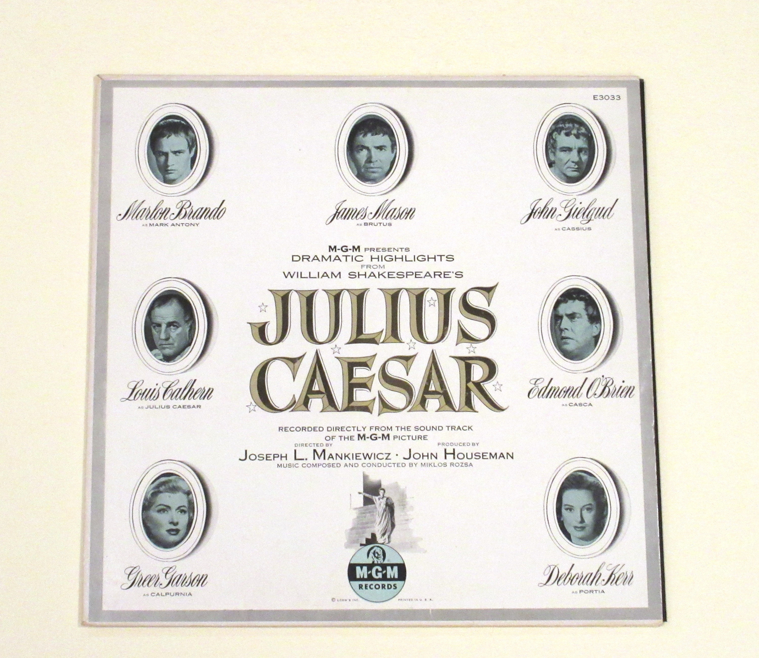 Brutus From Julius Caesar James Mason