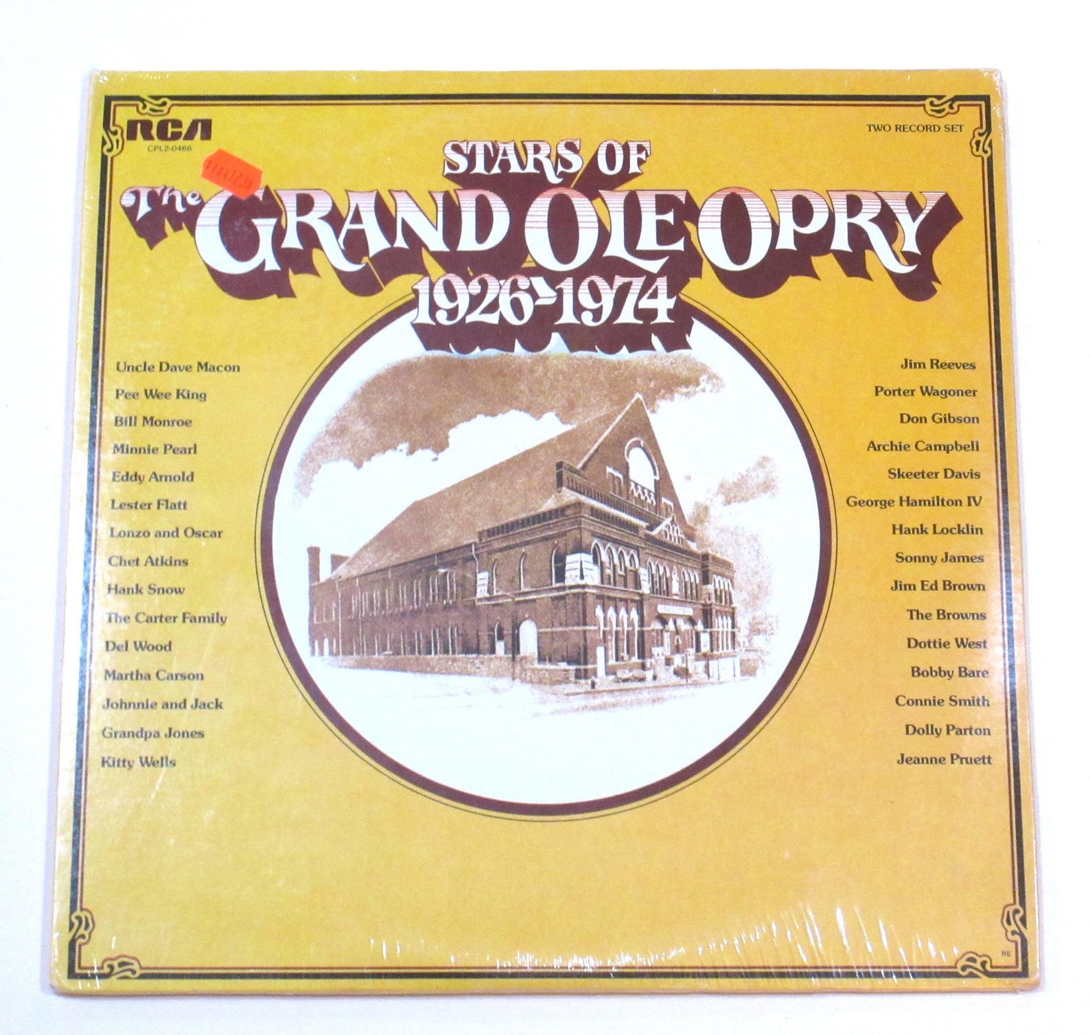 Opry Vinyl Stars of Grand Ole Opry, or Great Moments At, or History of ...