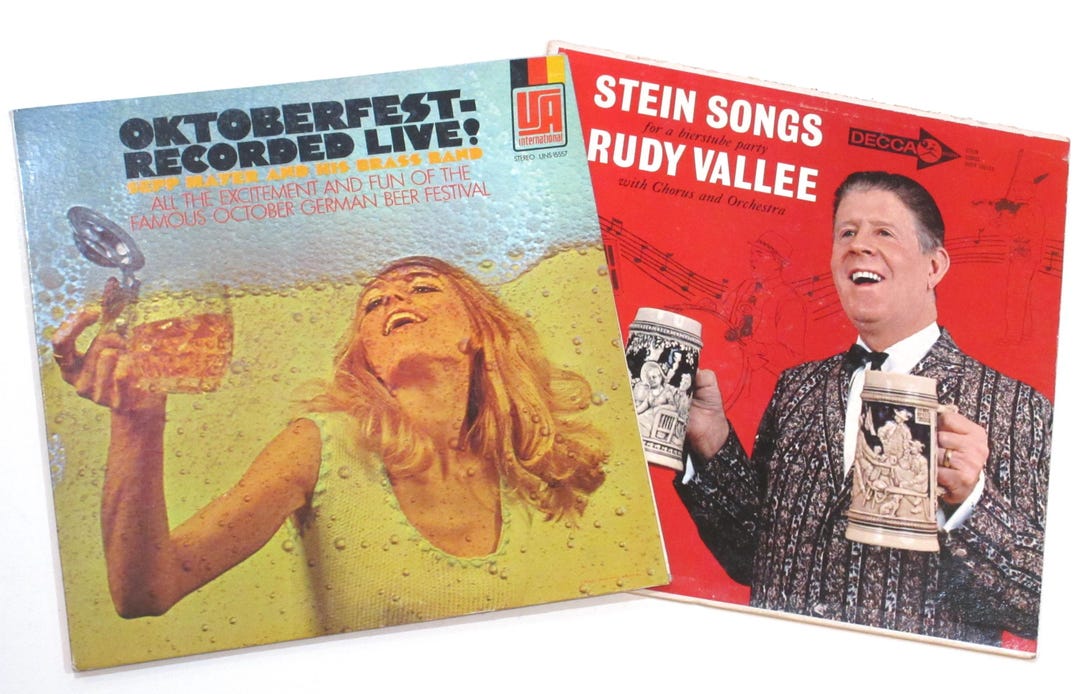 Oktoberfest Vinyl Choice of 2 LP Bundles, Will Glahe, Live German ...