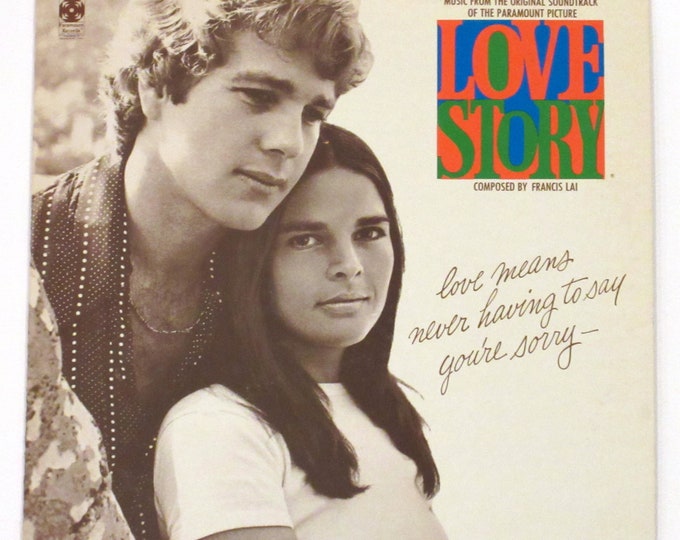 Love Story Vinyl 1970 Soundtrack Album OR Dialogue-music Double LP ...