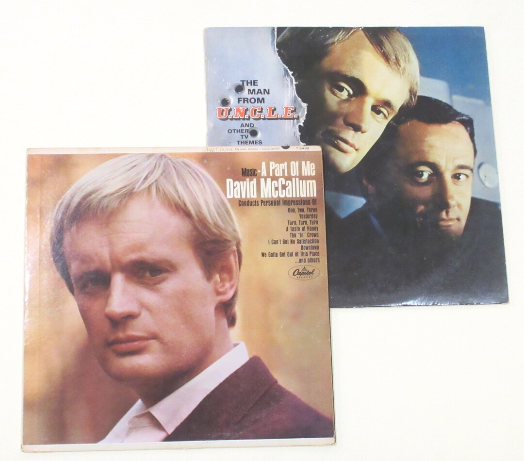 Man From UNCLE Vinyl David Mccallum Music A Part of Me or - Etsy