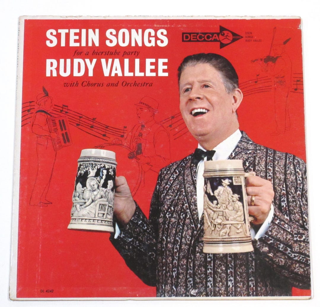 Oktoberfest Vinyl Rudy Vallee Stein Songs or Choice of German 2 LP ...