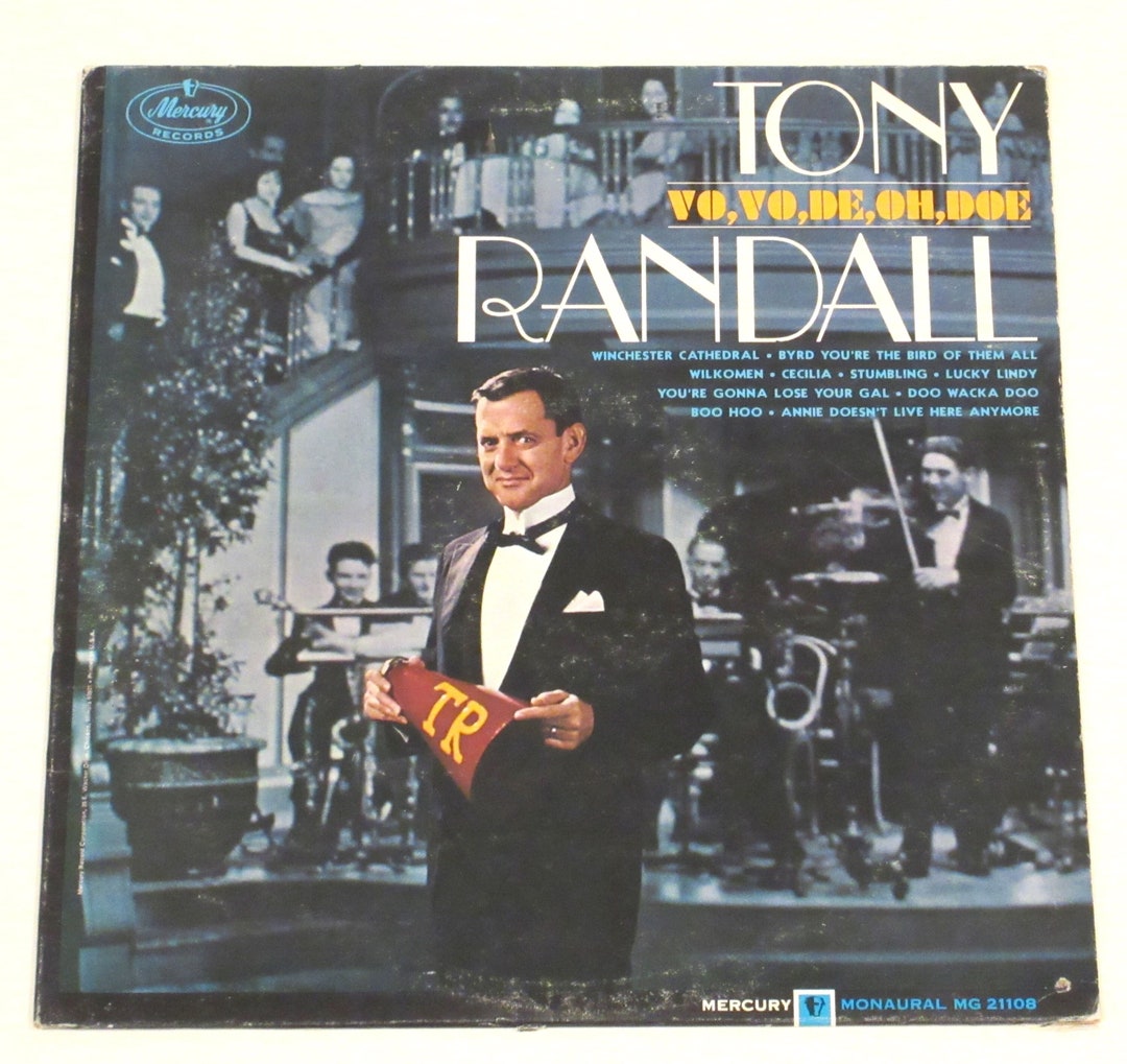 Tony Randall Vinyl Broadway Show & 1920s Songs, Oh Captain, Vo Vo De Oh ...
