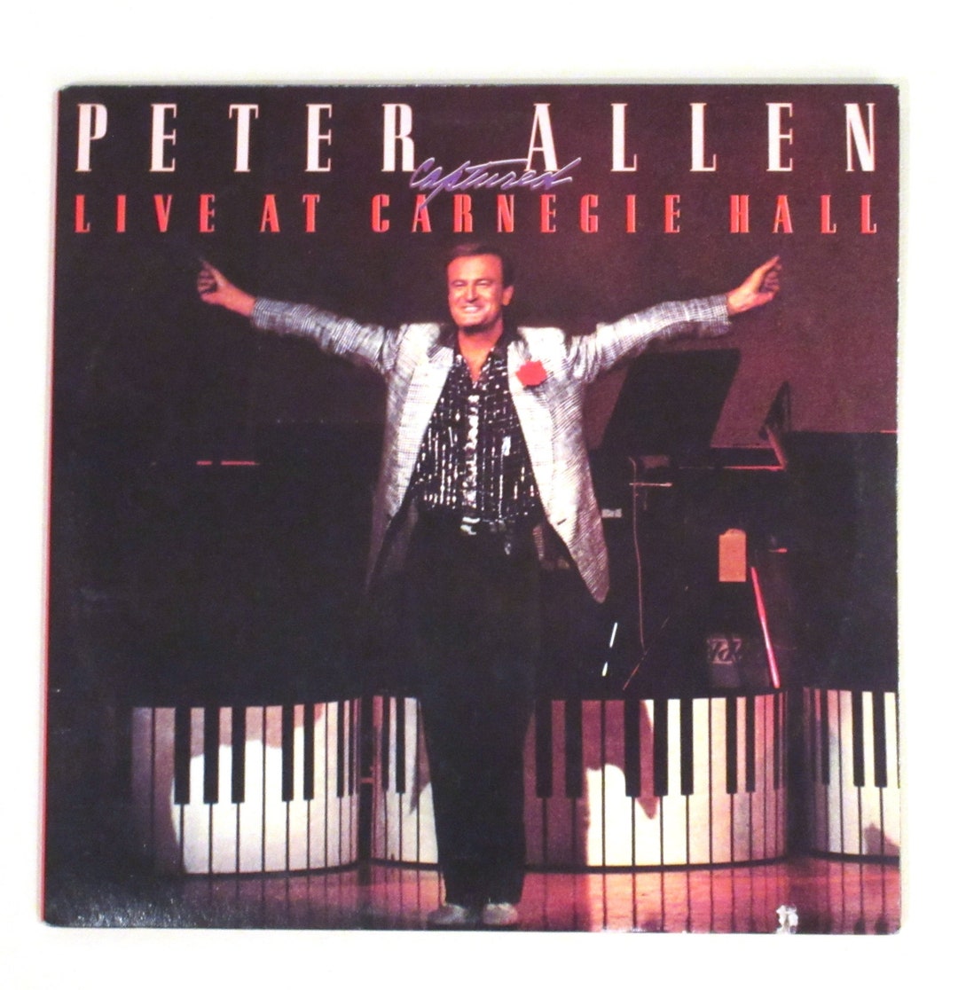 Peter Allen Vinyl Live Shows 2 Record Sets It is Time 1977 or Live at ...