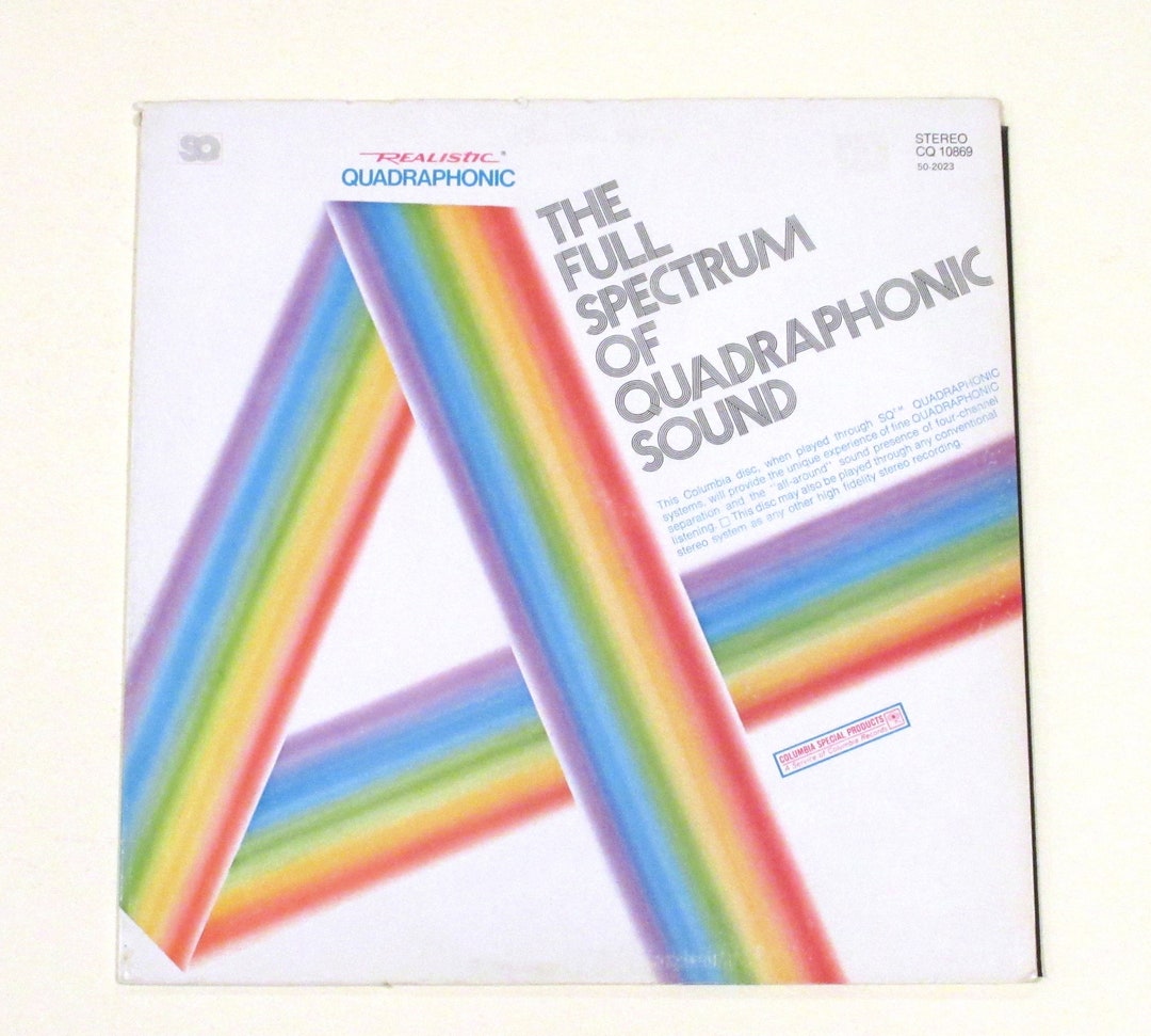 Quad SQ Vinyl 70s Rock Quadraphonic Choice Poco Live or Full Spectrum ...
